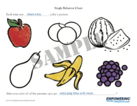 Free Behavior Chart for Preschool Kids by Empowering Parents